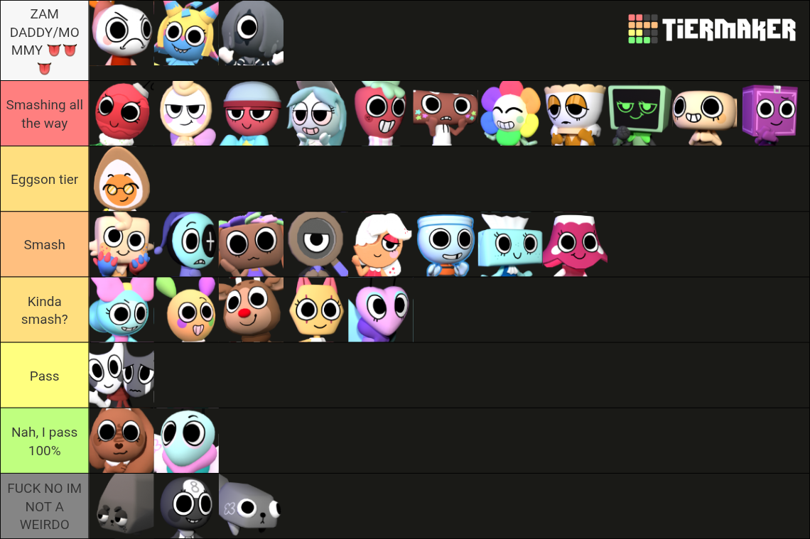 DW: All Toons Tierlist (August 2025) Tier List (Community Rankings ...