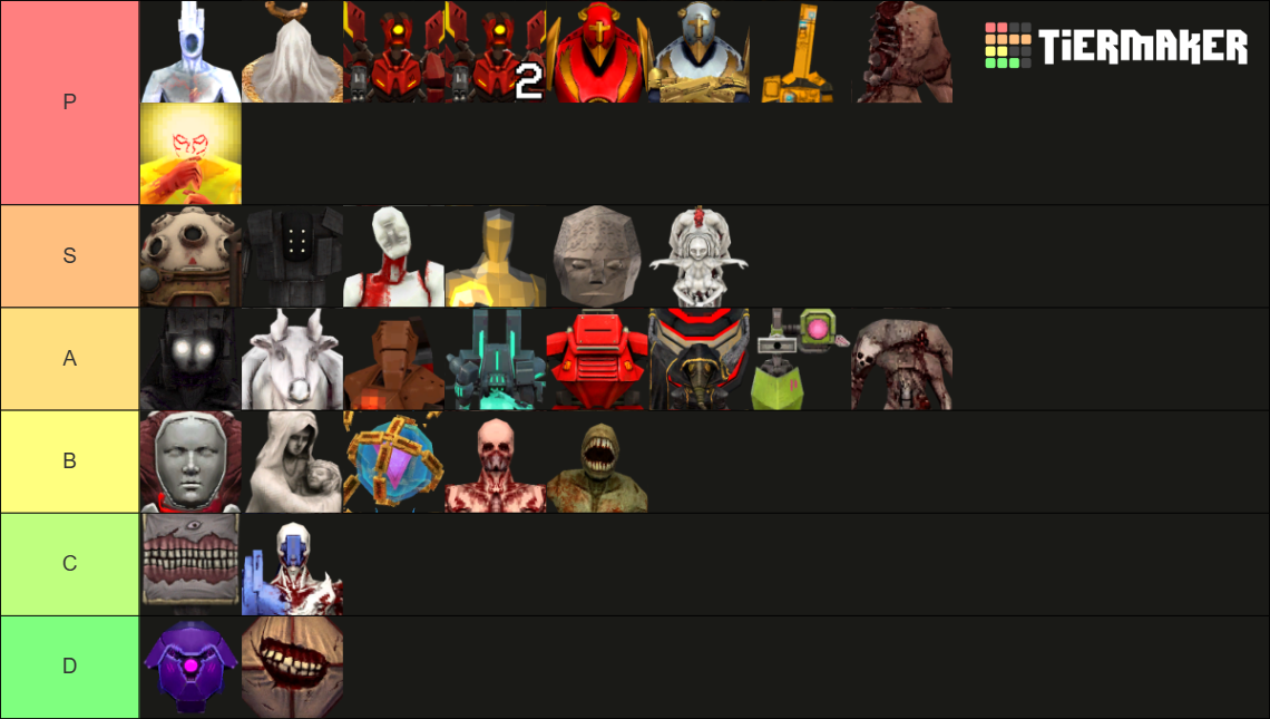ULTRAKILL Enemies and Bosses Tier List (Community Rankings) - TierMaker
