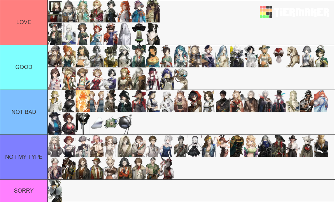 Reverse: 1999 Tier List (Community Rankings) - TierMaker