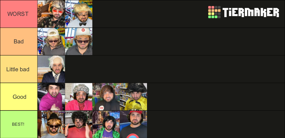 Tone France characters Tier List (Community Rankings) - TierMaker
