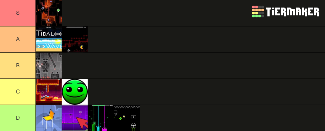 Geometry Dash Jumpscares Tier List (Community Rankings) - TierMaker