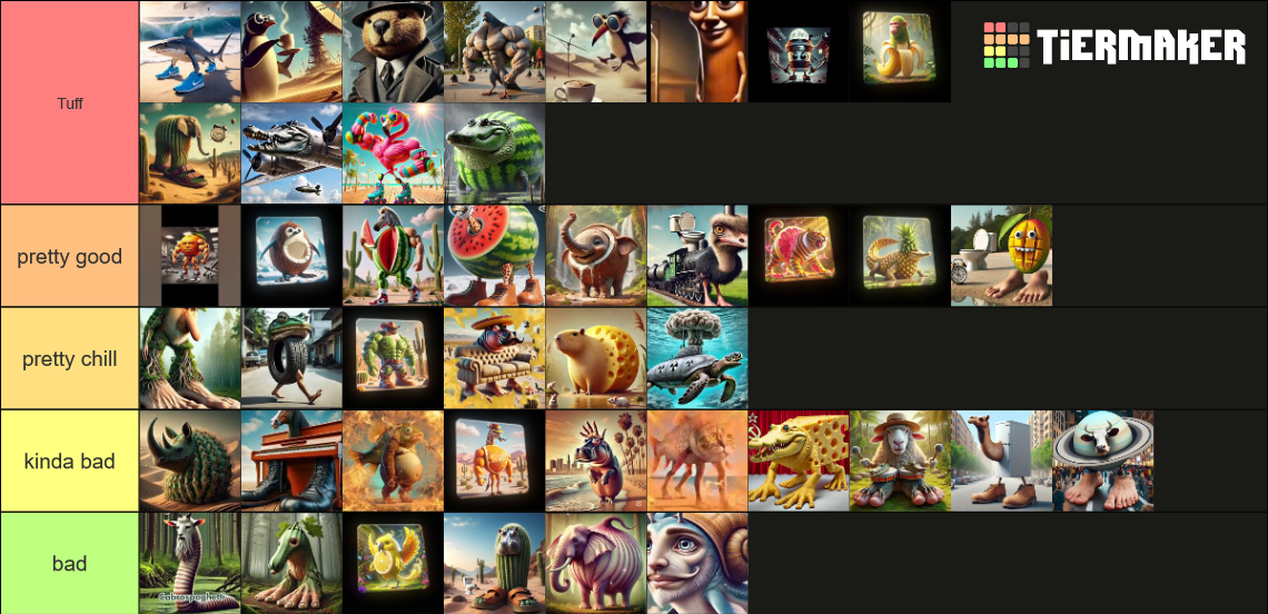 Italian Brainrot Animals Tier List (Community Rankings) - TierMaker
