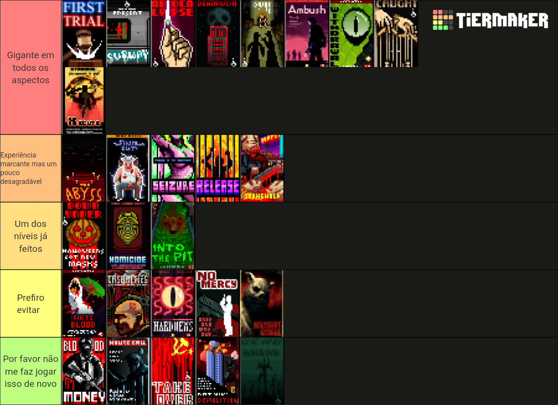 Hotline Miami 2 Chapters Tier List (Community Rankings) - TierMaker