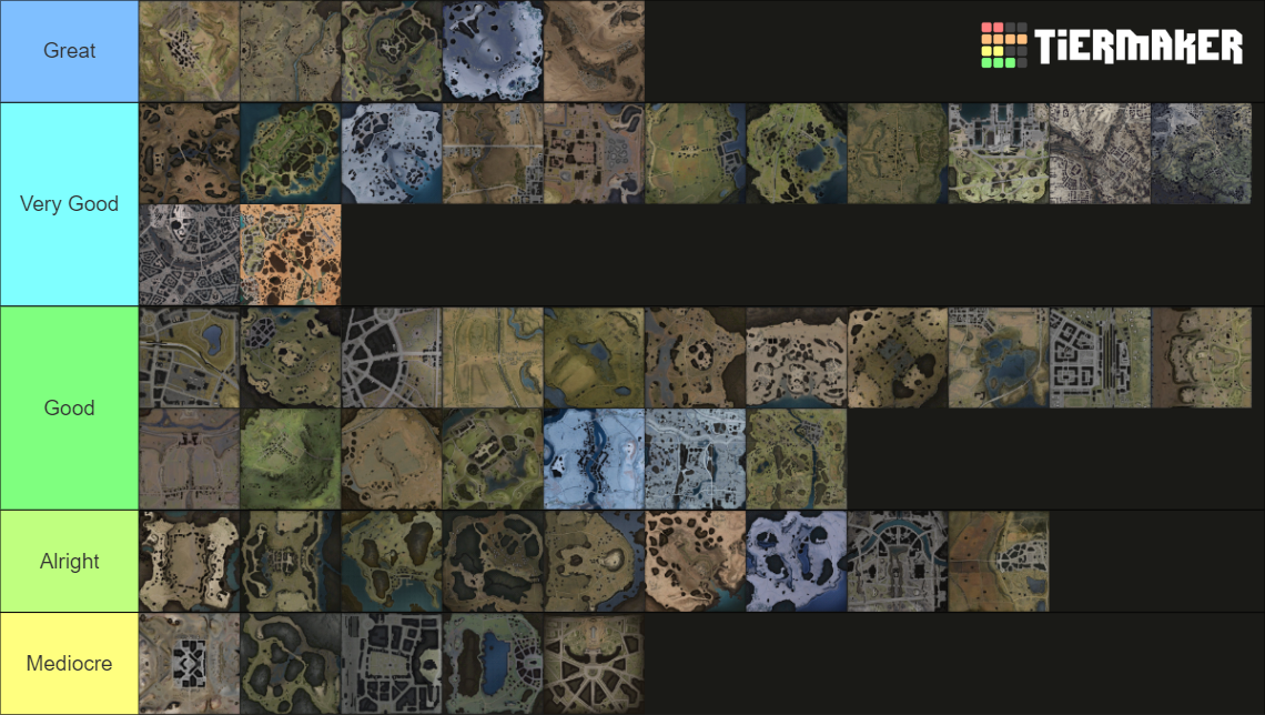 World of Tanks Maps 1.23 Tier List (Community Rankings) - TierMaker