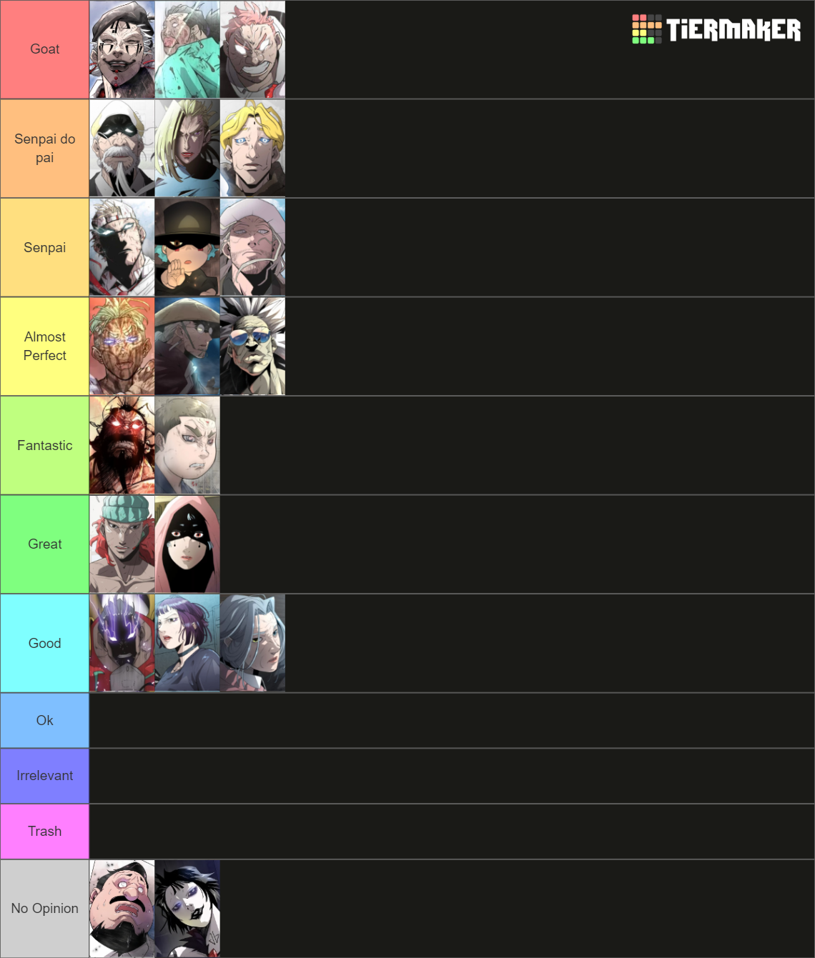 Super Human Era Tier List (Community Rankings) - TierMaker