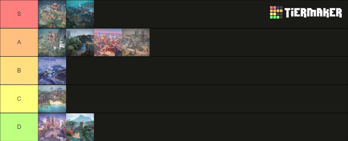 Valorant Maps (September 2023) Tier List (Community Rankings) - TierMaker