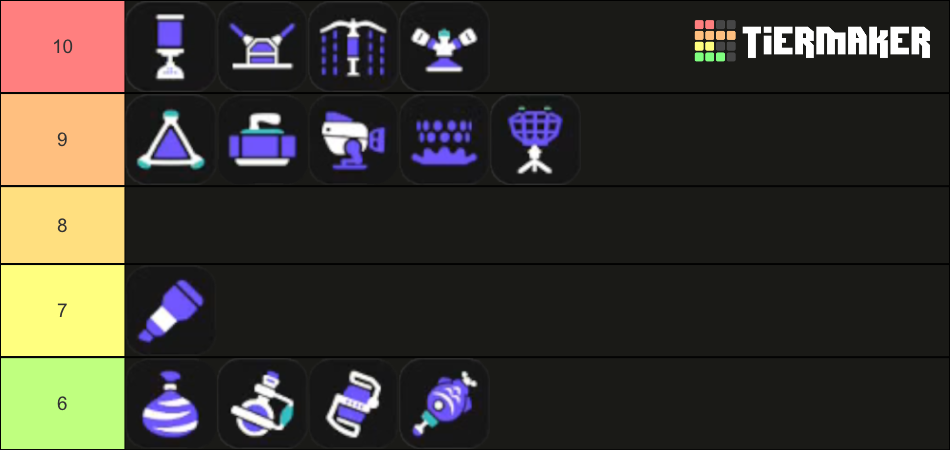 Splatoon 3 Specials and Subs Tier List (Community Rankings) - TierMaker