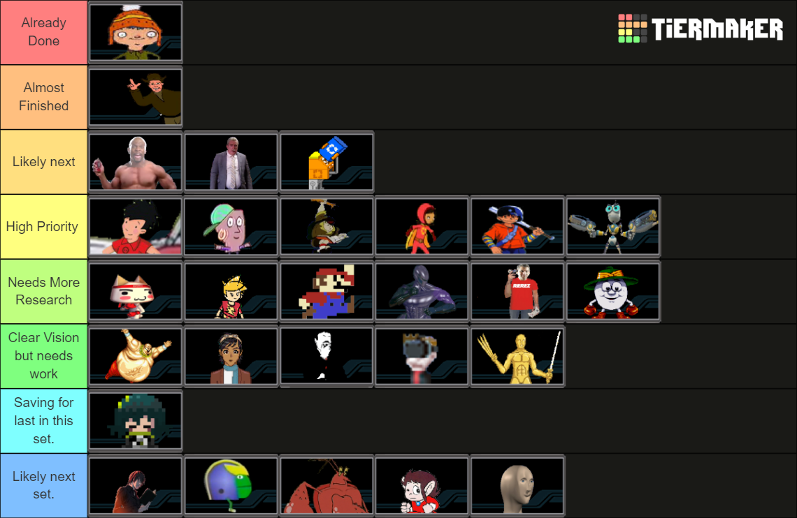 Smash Bros Lawl Multiverse Tier List (Community Rankings) - TierMaker