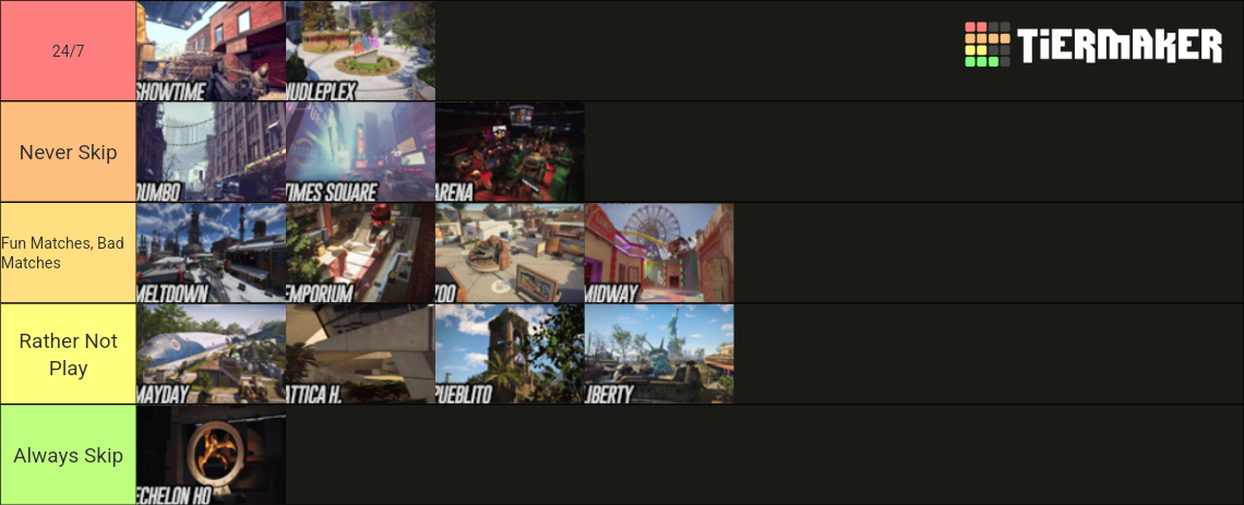 XDefiant Maps Tier List (Community Rankings) - TierMaker