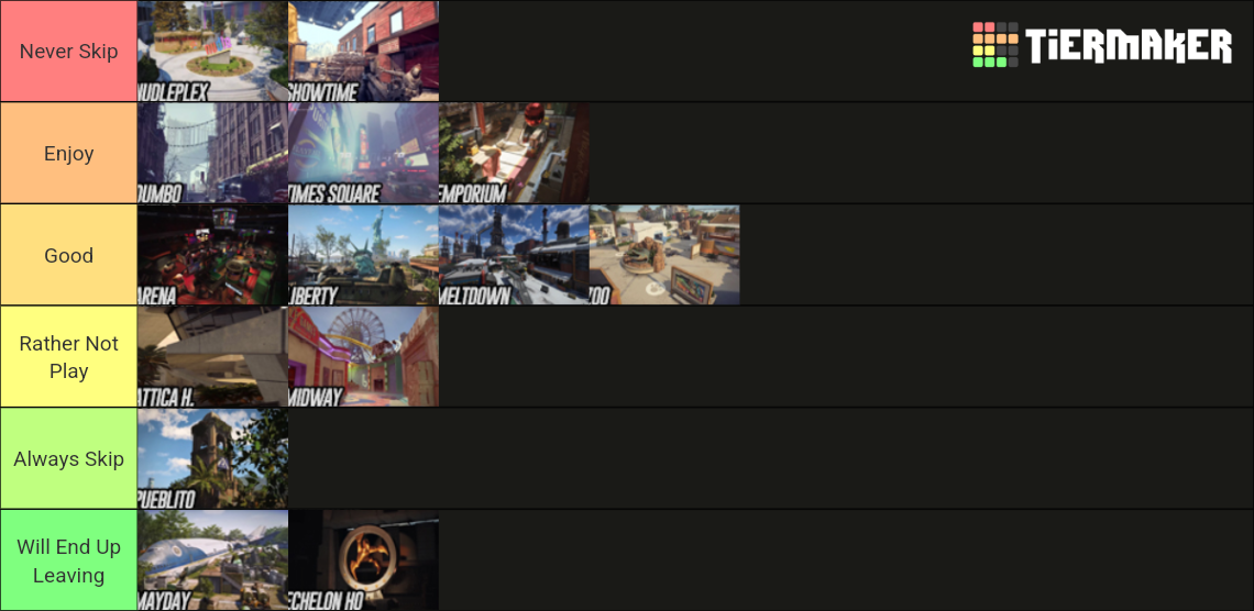 XDefiant Maps Tier List (Community Rankings) - TierMaker