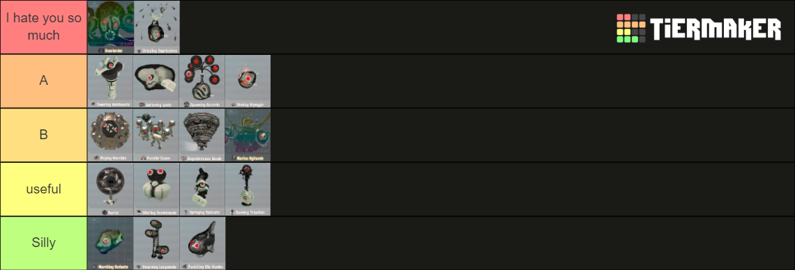 [Splatoon 3] Side Order All Enemies Tier List (Community Rankings ...