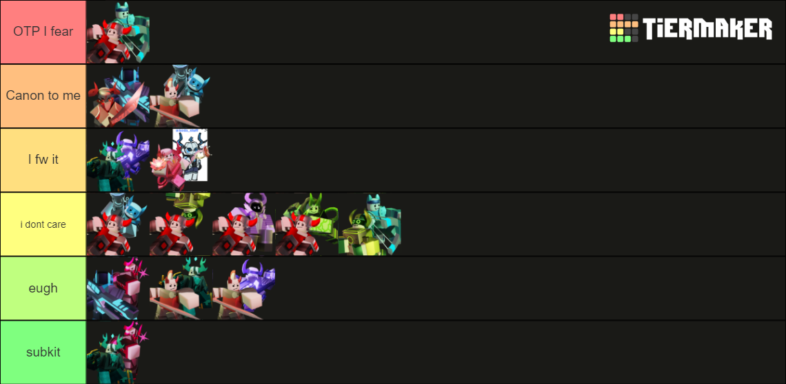 Ultimate PHIGHTING! Ships Tier List (Community Rankings) - TierMaker