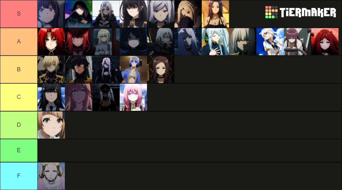 WIFE EMINENCE IN SHADOW Tier List (Community Rankings) - TierMaker