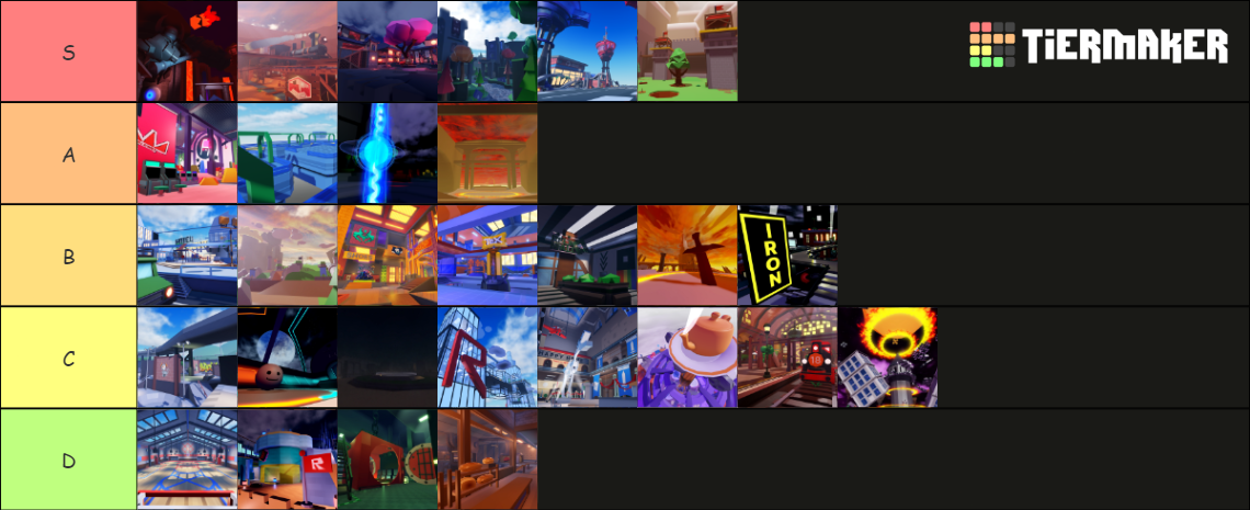 PHIGHTING! Maps Tier List (Community Rankings) - TierMaker