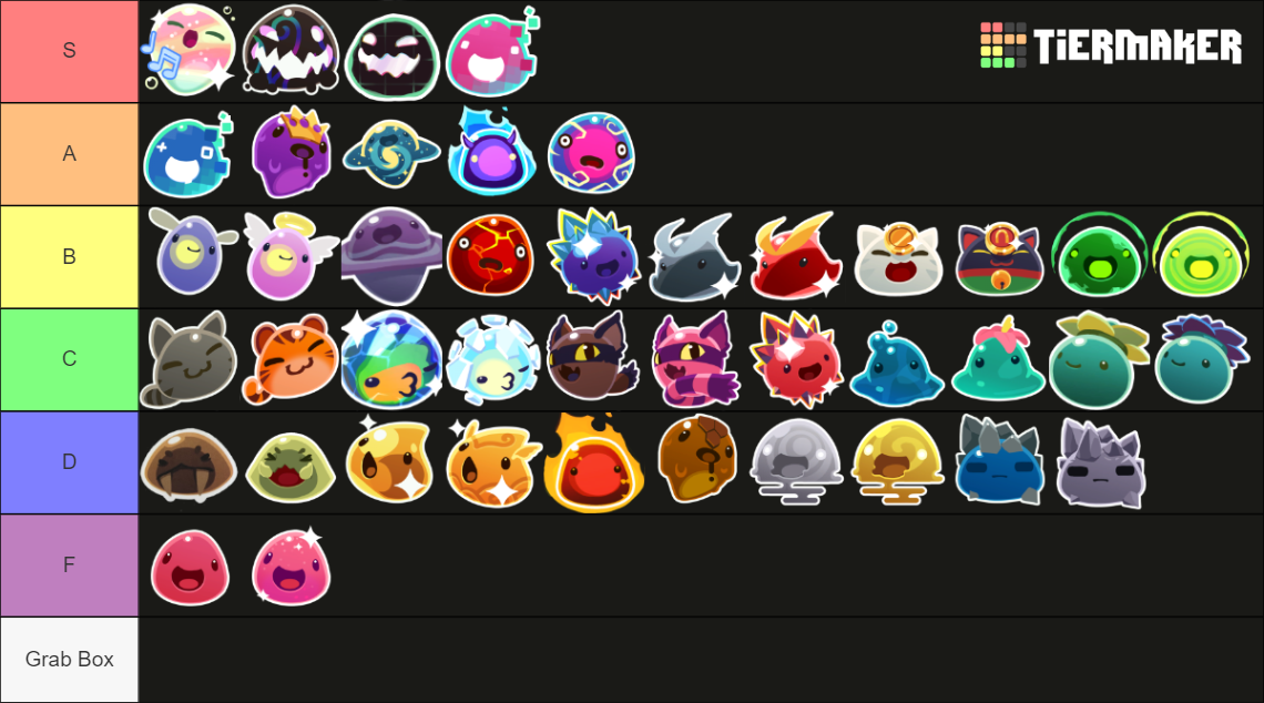 Slime Rancher Slimes (with secret styles) Tier List (Community Rankings ...