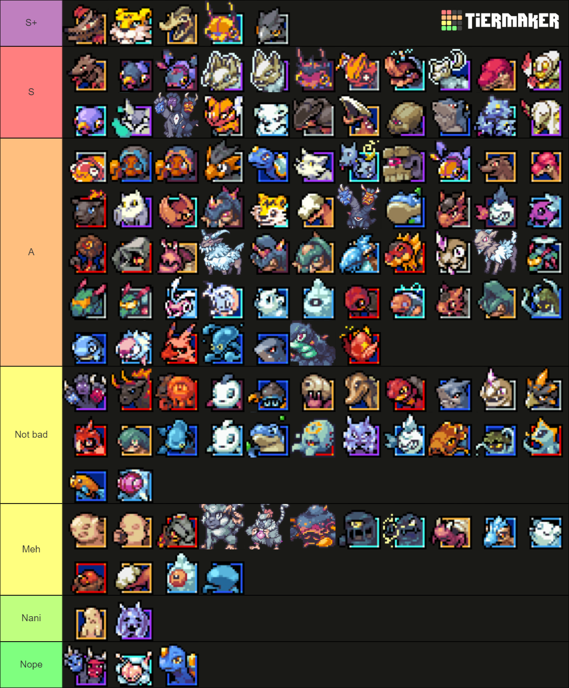 All Coromon Tier List (Community Rankings) - TierMaker
