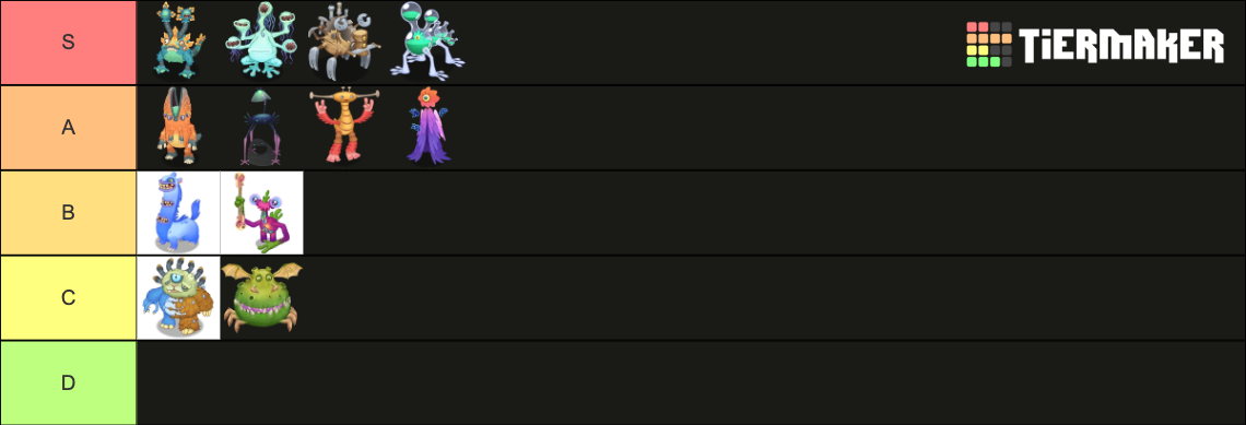 Ethereal Workshop Tierlist (MSM) Tier List (Community Rankings) - TierMaker
