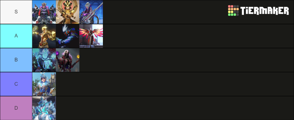 All Overwatch Mythic Skins (Till Season 10) Tier List (Community ...