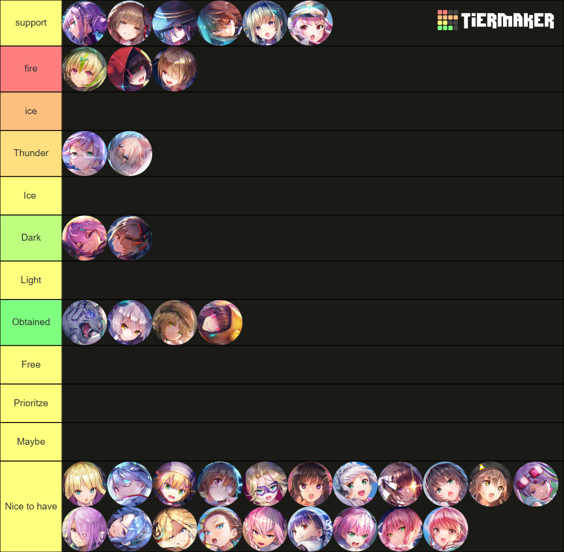 Heaven Burns Red SS Styles Maker Tier List (Community Rankings) - TierMaker