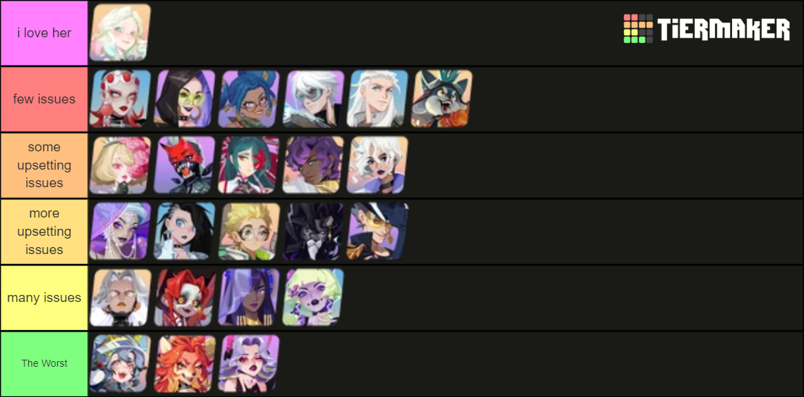 dislyte character design Tier List (Community Rankings) - TierMaker dislyte character design Tier List (Community Rankings) - TierMaker