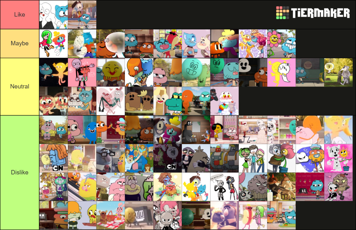 TAWOG ships Tier List (Community Rankings) - TierMaker