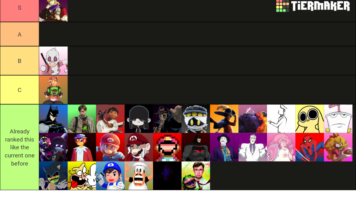 Smash Bros Lawl Beyond Scrapped Characters Tier List (Community ...