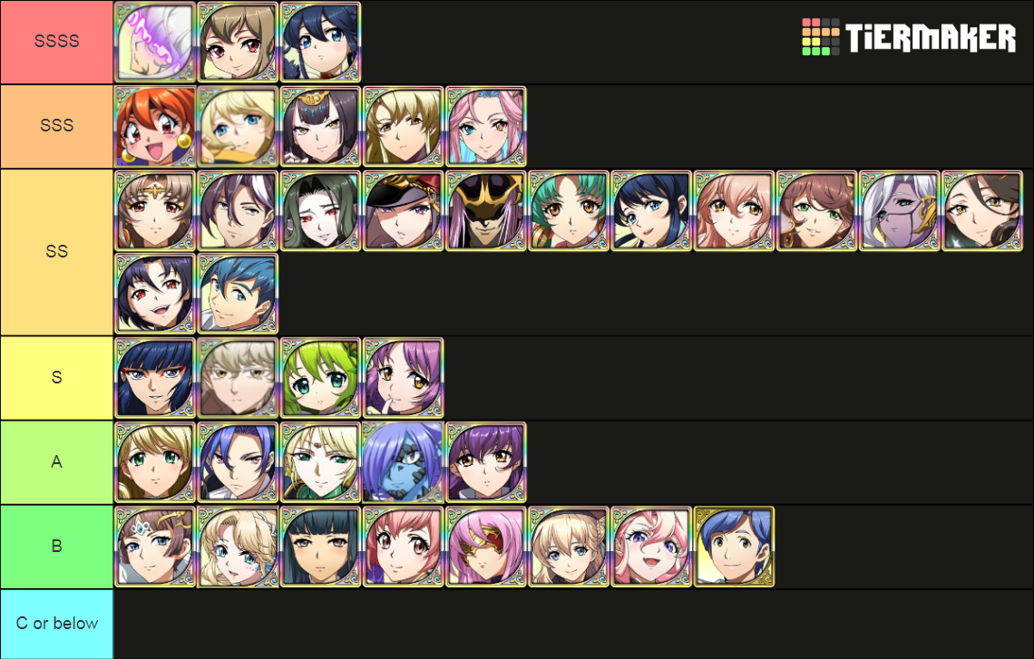 Langrisser Mobile unit ranking Tier List (Community Rankings) - TierMaker