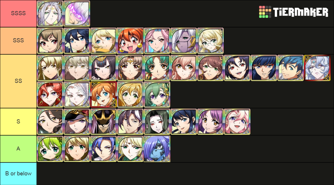 Langrisser Mobile unit ranking Tier List (Community Rankings) - TierMaker