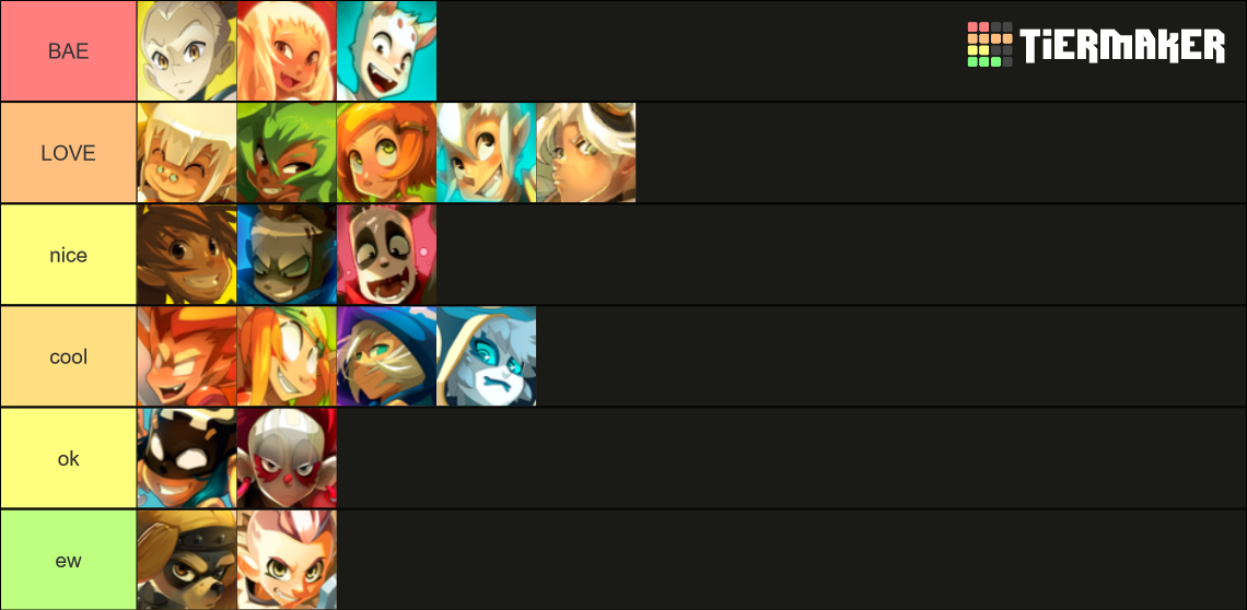 TIERLIST CLASSES DOFUS Tier List (Community Rankings) - TierMaker