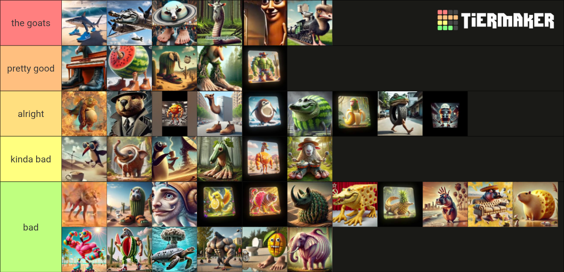 Italian Brainrot Animals Tier List (Community Rankings) - TierMaker