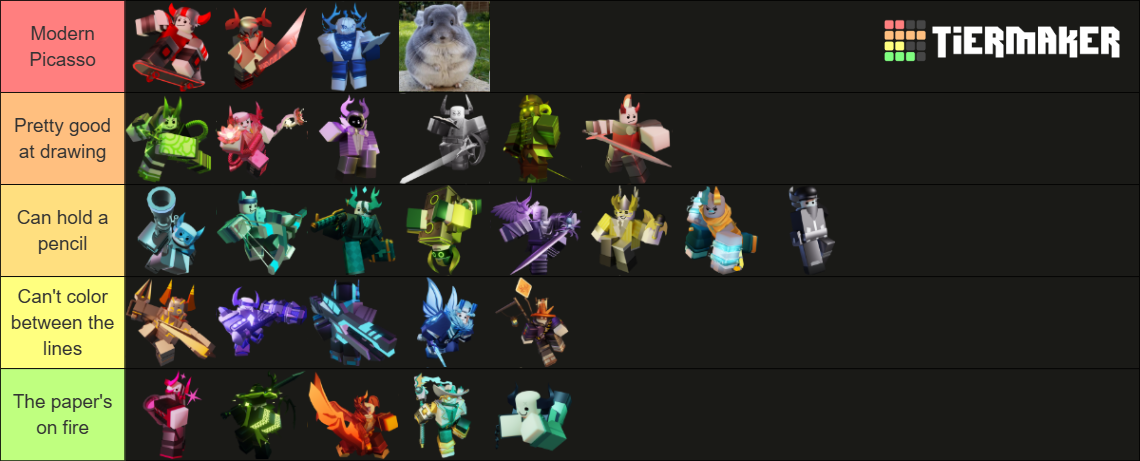 PHIGHTING! characters (playable + lore/npc) Tier List (Community ...