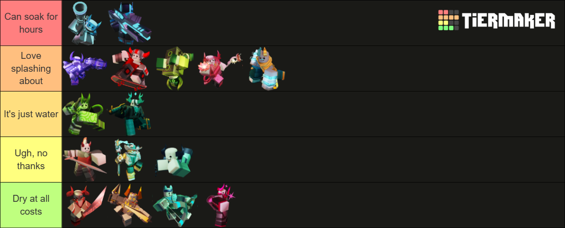 PHIGHTING! characters (playable + lore/npc) Tier List (Community ...