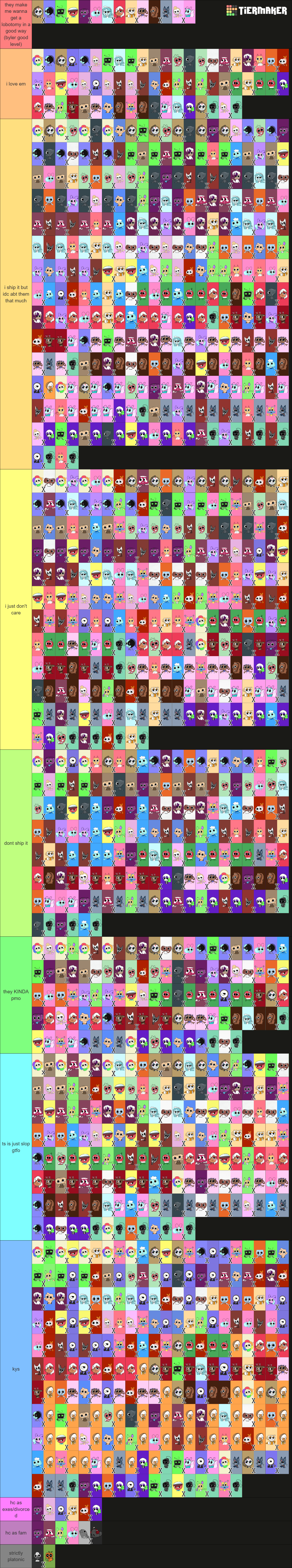 Dandy's World Ship Tier List (Community Rankings) - TierMaker
