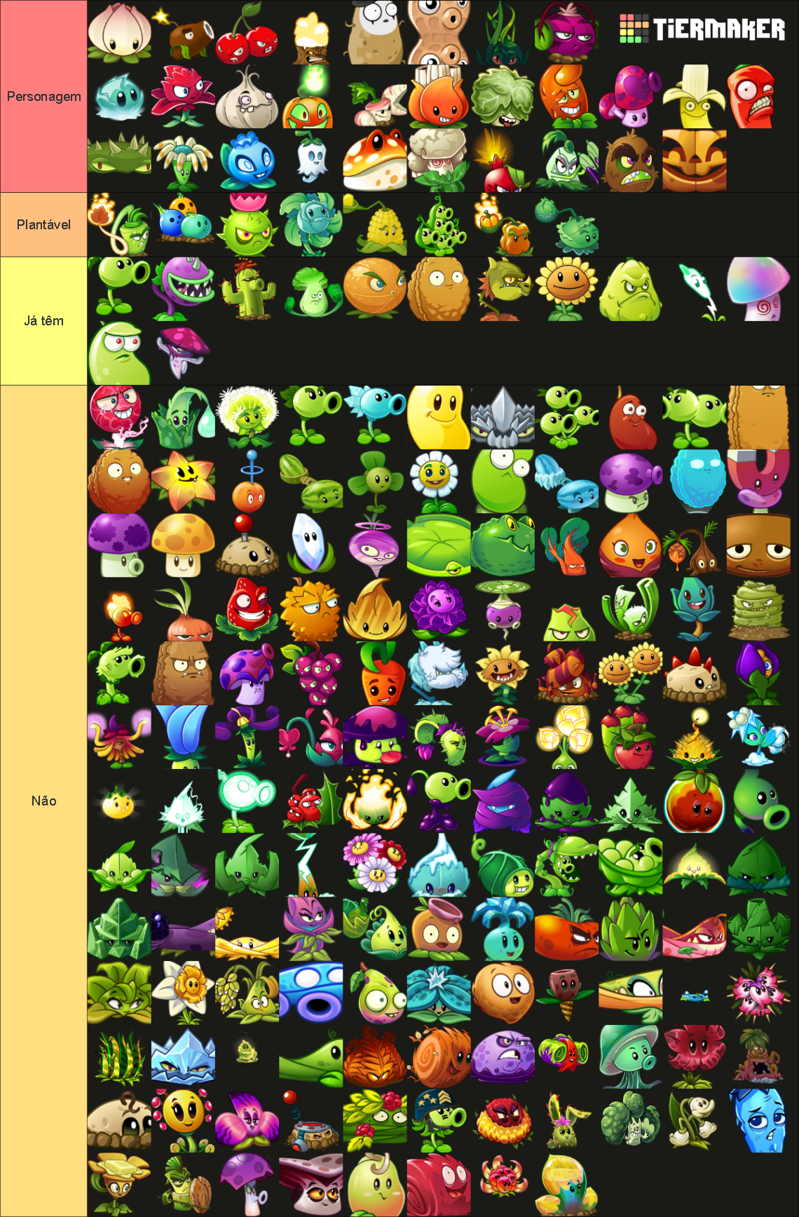 Pvz 2 Ultimate Plant Tier List (Community Rankings) - TierMaker