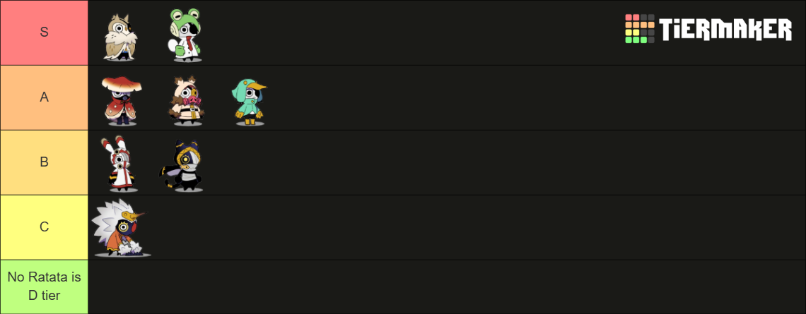 Ratatas / Dark (Ratatan) Tier List (Community Rankings) - TierMaker