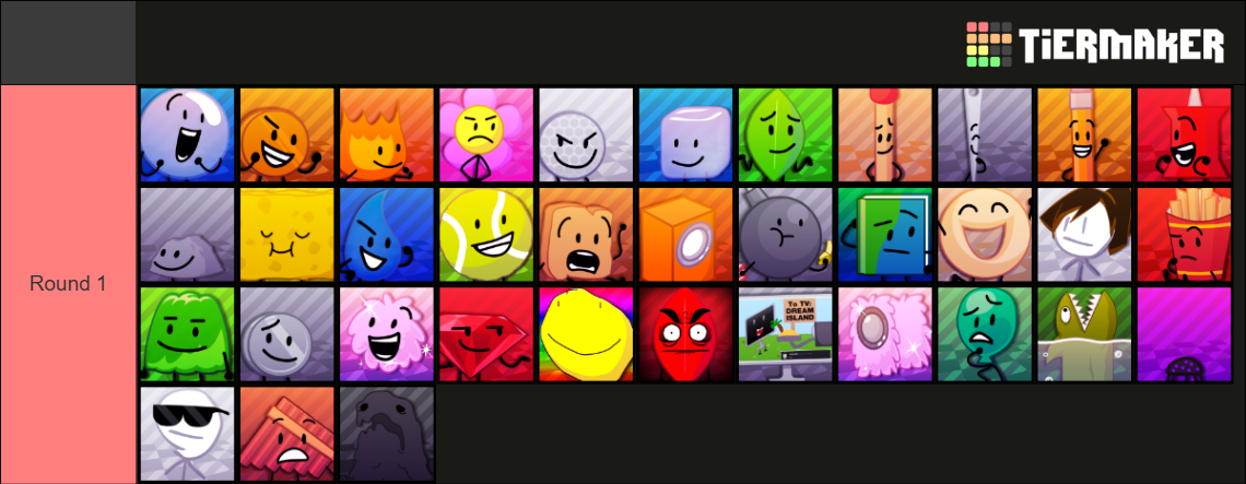 BFDI (800+ characters and new icons) Tier List (Community Rankings ...
