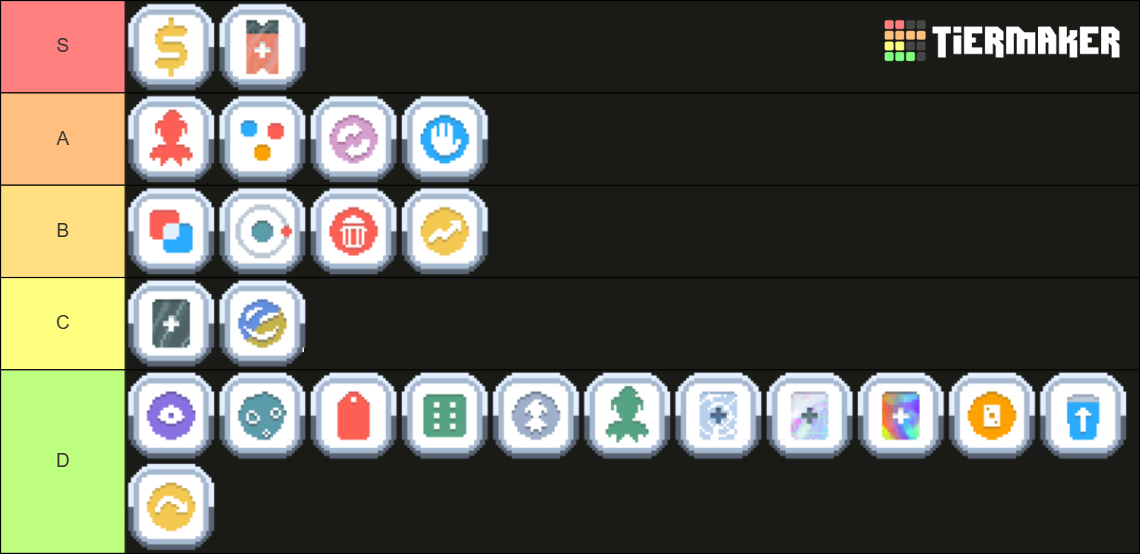 Balatro Tags Tier List (Community Rankings) - TierMaker