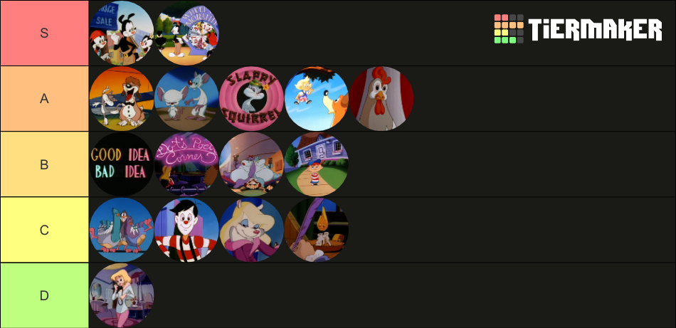 Animaniacs segments Tier List (Community Rankings) - TierMaker