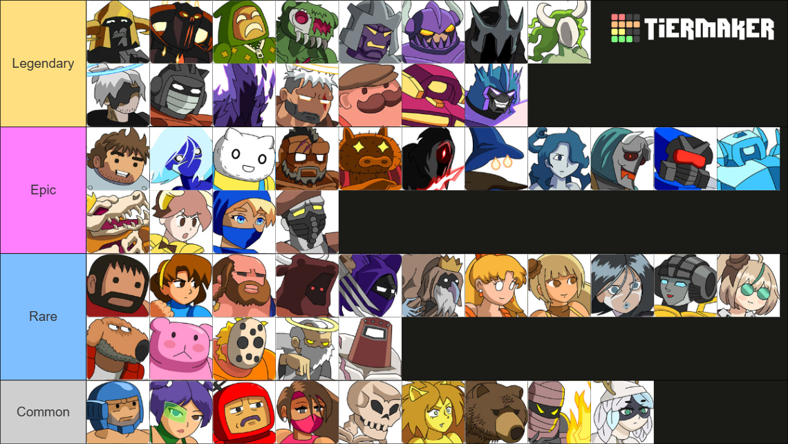Punch TV Fighters Tier List (Community Rankings) - TierMaker