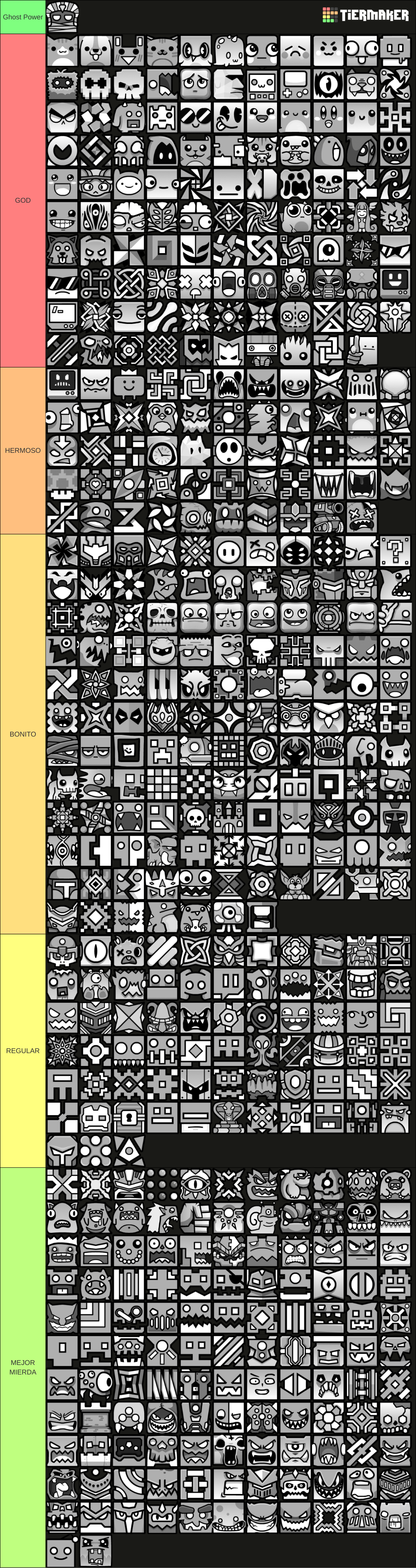 All GD Cubes Tier List (Community Rankings) - TierMaker