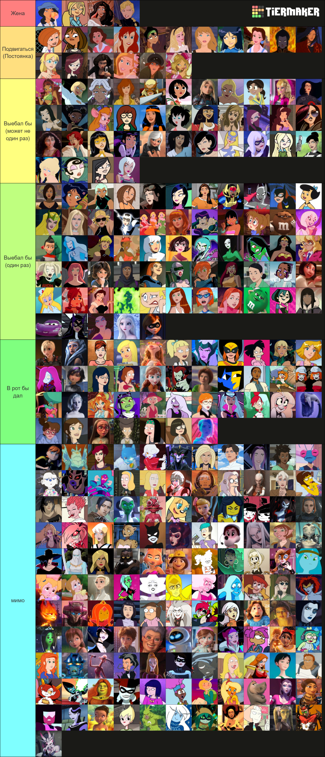 The Most Definitive Cartoon Baddies Tier List (Community Rankings ...