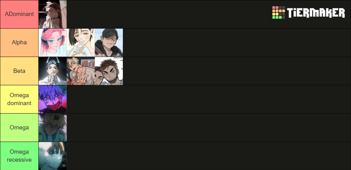 alien stage into omegaverse Tier List (Community Rankings) - TierMaker
