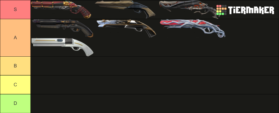 Valorant Shorty Skins (October 2025) Tier List (Community Rankings ...
