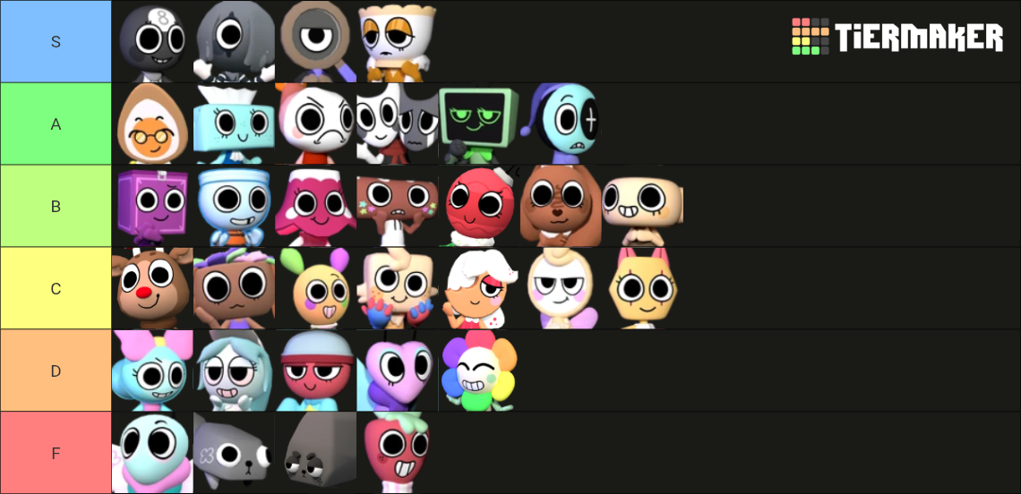 Dandy's World Toons (Halloween) Tier List (Community Rankings) - TierMaker