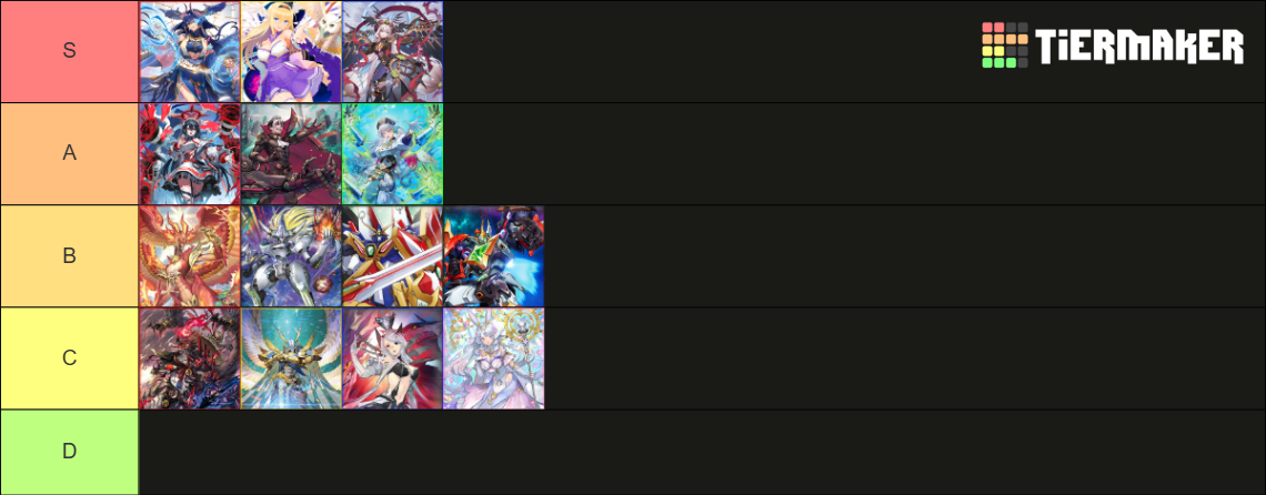 Cardfight Vanguard Divinez (ALL) Tier List (Community Rankings) - TierMaker