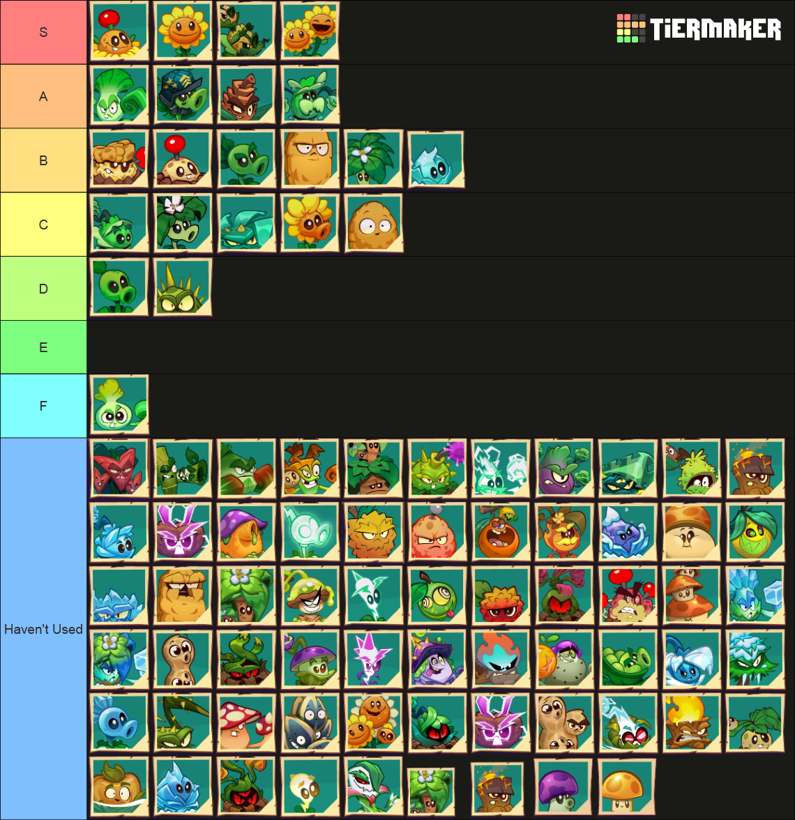 PvZ3 Evolved Tier List (Community Rankings) - TierMaker
