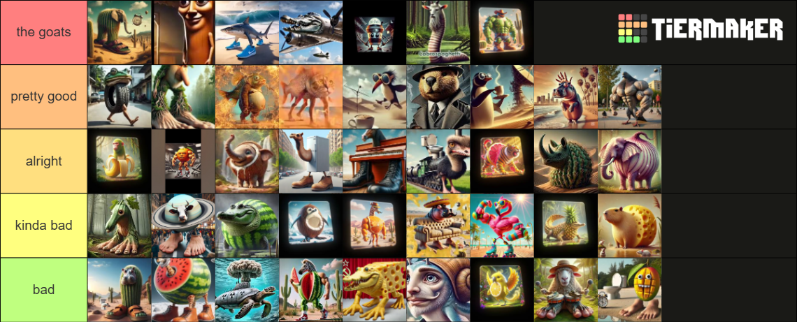 Italian Brainrot Animals Tier List (Community Rankings) - TierMaker