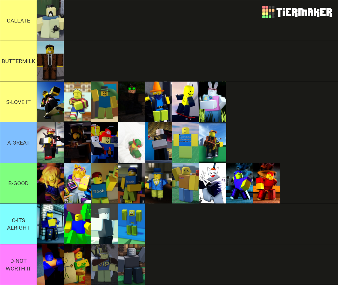 [MLG] Every Forsaken Skin Tier List (Community Rankings) - TierMaker