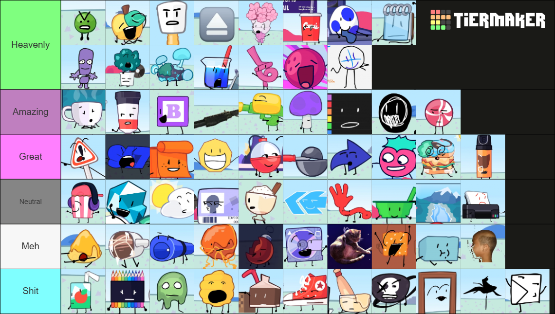 Animatic Battle All Characters Tier List (Community Rankings) - TierMaker