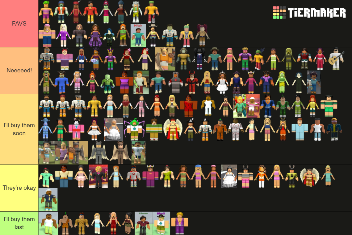 Total Roblox Drama Skins - UPDATED WITH JANUARY 2024 SKINS Tier List ...